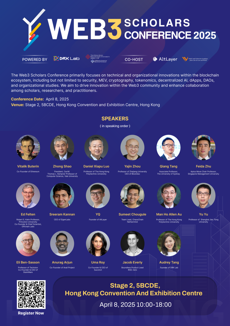 RCBT and DRK Lab to Host Web3 Scholars Conference 2025 at the Hong Kong ...